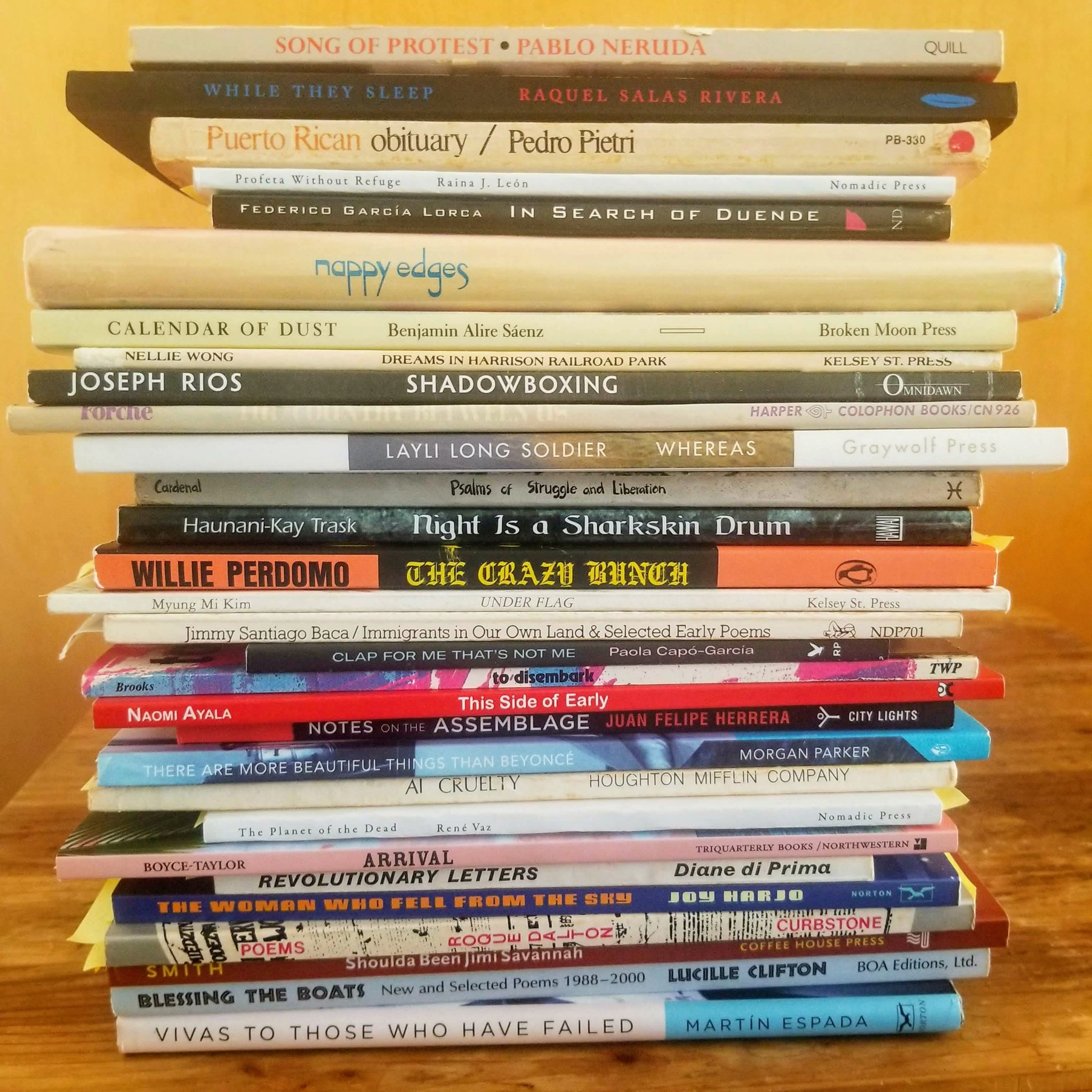 #NationalPoetryMonth 2020 Reading List – Oscar Bermeo